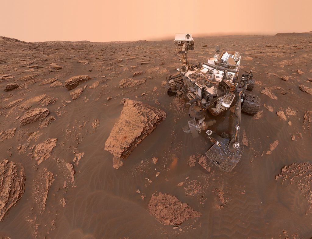 Martian Dust Storm Grows Global: Curiosity Captures Photos of ...